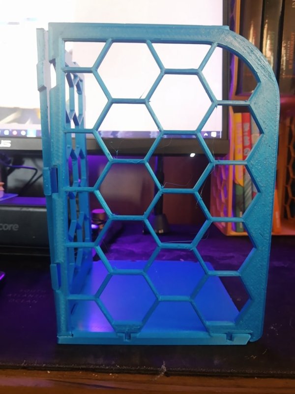 Mini Stackable Desk Bookshelf V2 3D Printer Model Download Free STL ...