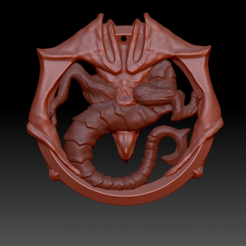 Dragon Talisman From Castlevania 2 3D Printer Model Download Free STL ...
