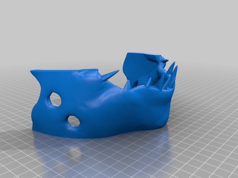 Trapper Mask 3D Printer Model Download Free STL File - 3axis.co