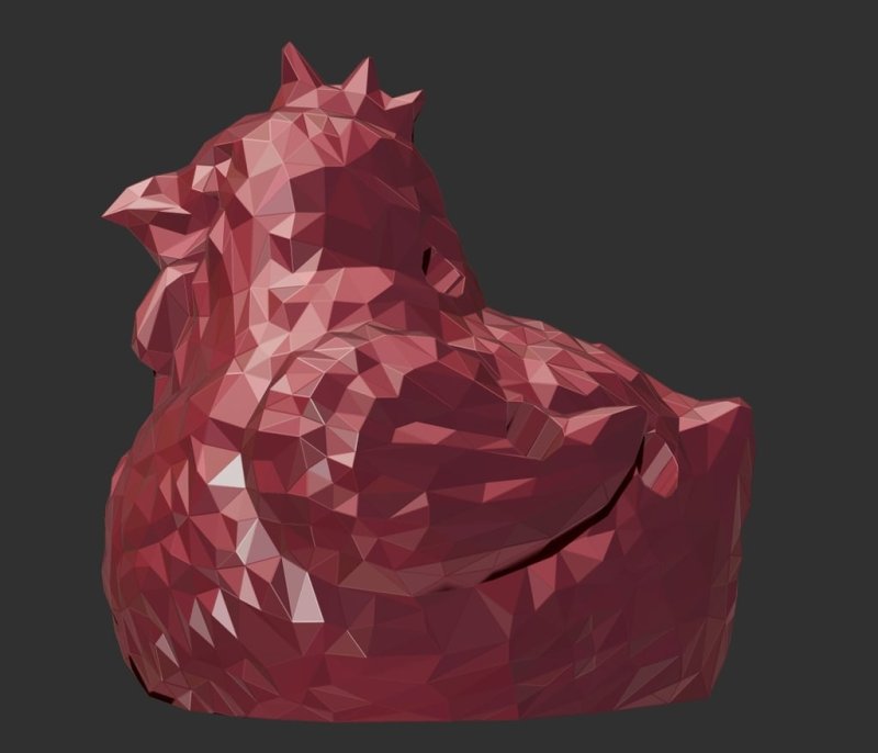 CUTIES: HEN 3D Printer Model Download Free STL File - 3axis.co