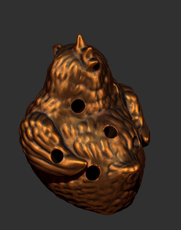 CUTIES: HEN 3D Printer Model Download Free STL File - 3axis.co