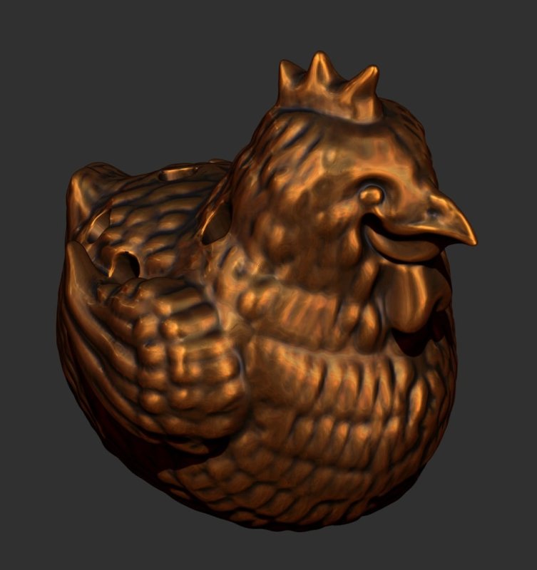 CUTIES: HEN 3D Printer Model Download Free STL File - 3axis.co
