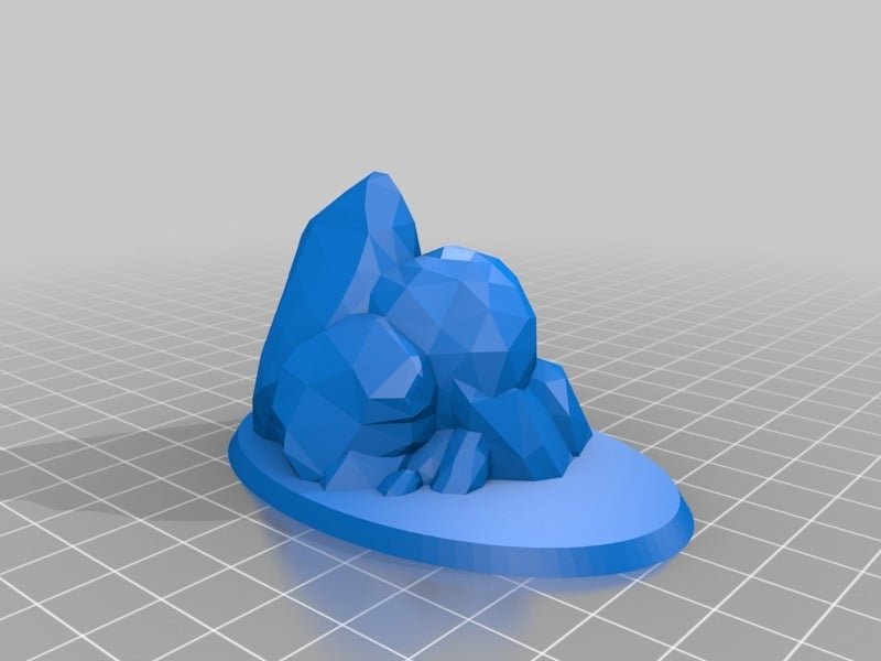 Rock Formations 3D Printer Model Download Free STL File - 3axis.co