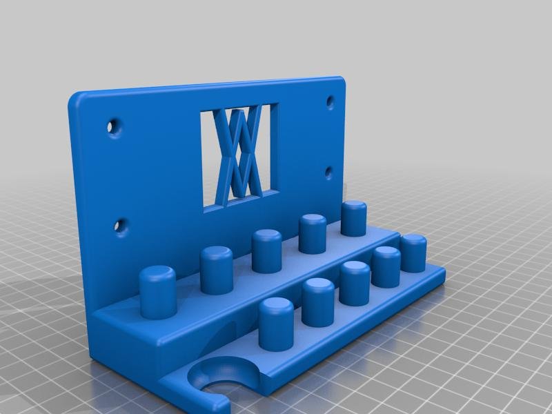 Tool Holder For Socket Wrench Set 20pcs 1/2″ With Extension Bar And ...