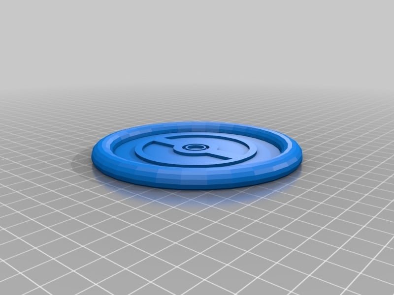 Pokemon Pokeball Coasters 3D Printer Model Download Free STL File ...