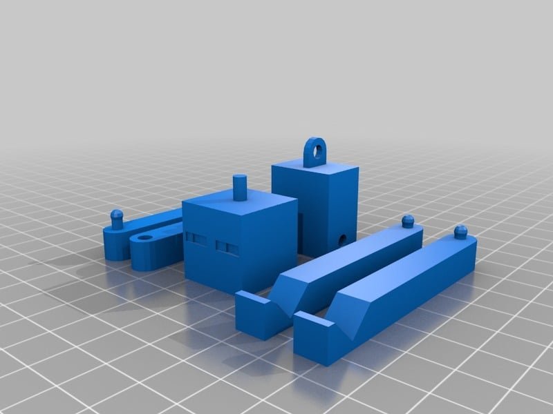 Posable Minecraft Enderman 3D Printer Model Download Free STL File ...