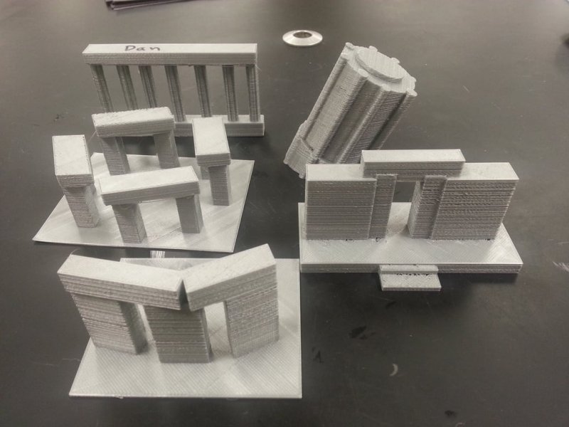 Stone Landmarks, Buildings, And Structures 3D Printer Model Download ...