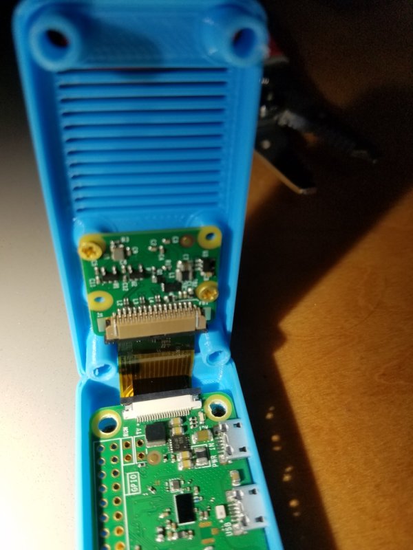 Yet Another Raspberry Pi Zero W And Camera Module Case 3D Printer Model ...