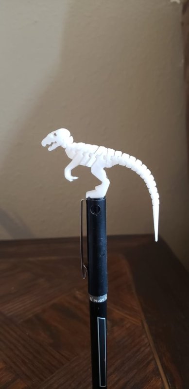 Flexi Raptor – Mini! 3D Printer Model Download Free STL File - 3axis.co