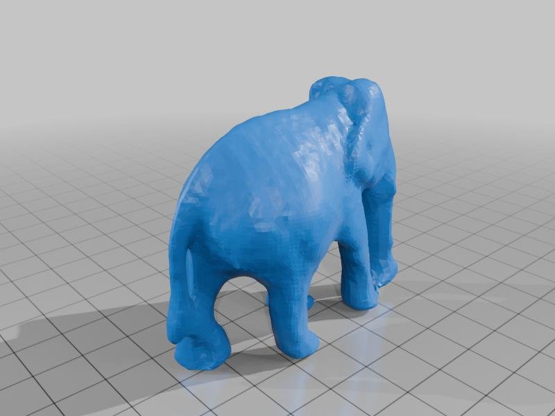 Elephant 3D Printer Model Download Free STL File - 3axis.co