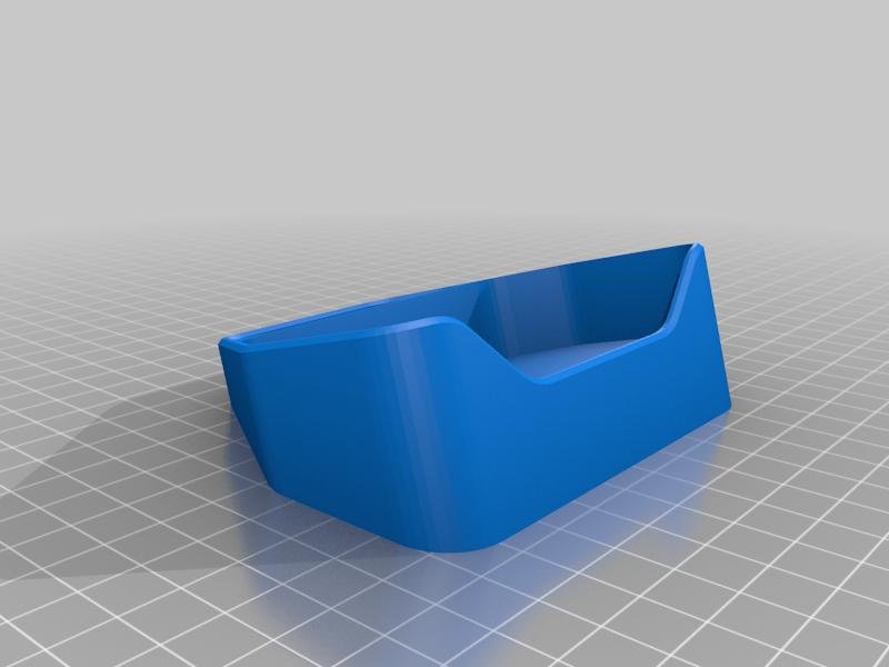 Angled Pencil Organizer 3D Printer Model Download Free STL File - 3axis.co