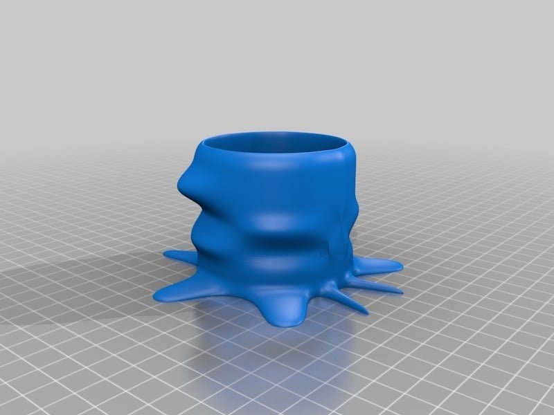 Cute Alien Cactus Planter Pot 3D Printer Model Download Free STL File ...