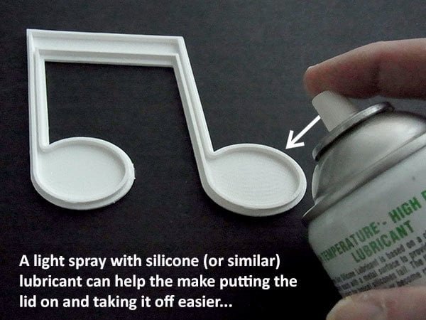 ‘Note Box’ 3D Printer Model Download Free STL File - 3axis.co