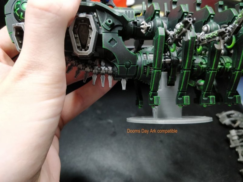 Necron Ghost And Doom’s Day Ark Base 3D Printer Model Download Free STL ...