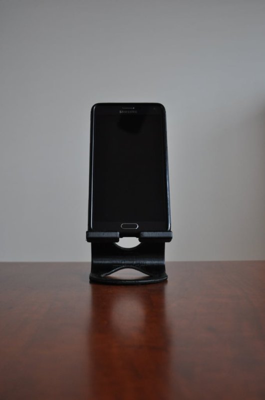 Cellphone Stand 3D Printer Model Download Free STL File - 3axis.co