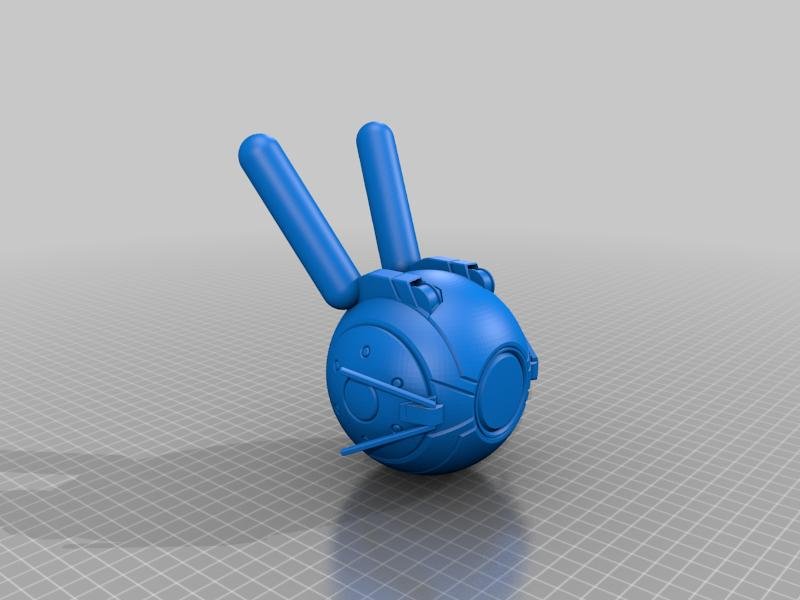 Destiny – Cottontail Shell 3D Printer Model Download Free STL File ...