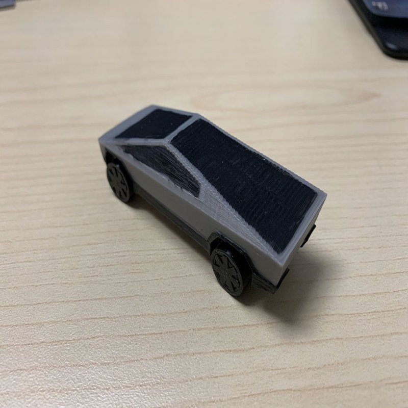Tesla Cybertruck 3D Printer Model Download Free STL File - 3axis.co