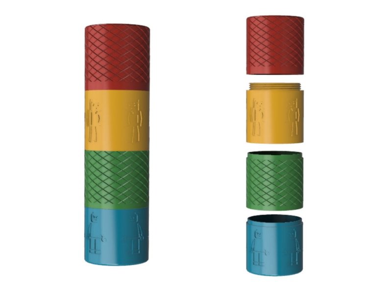 Pencil Box 3D Printer Model Download Free STL File - 3axis.co