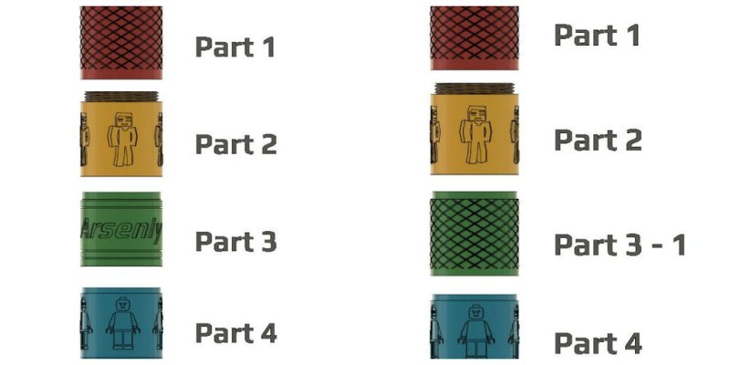 Pencil Box 3D Printer Model Download Free STL File - 3axis.co