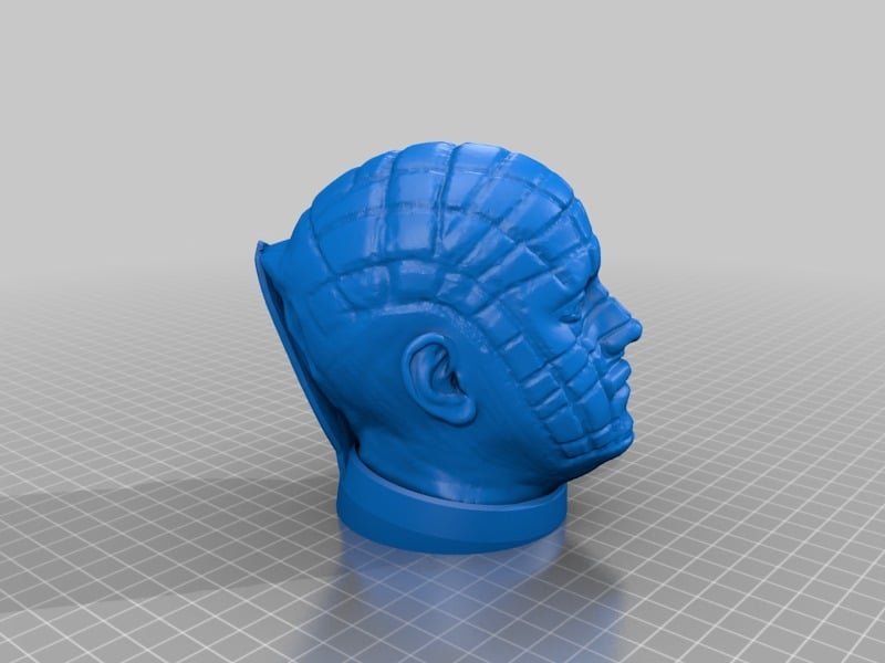 Pinhead Bust (Hellraiser) 3D Printer Model Download Free STL File ...