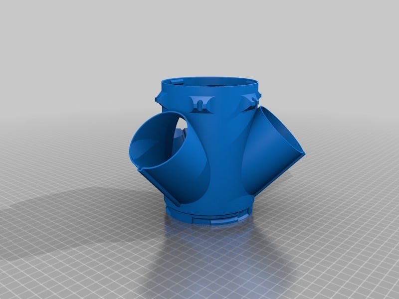 Stackable Hydroponic Tower 3D Printer Model Download Free STL File ...