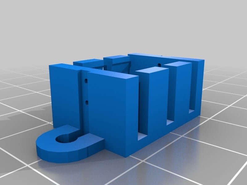 LR44 / AG13 Battery Holder 3D Printer Model Download Free STL File ...