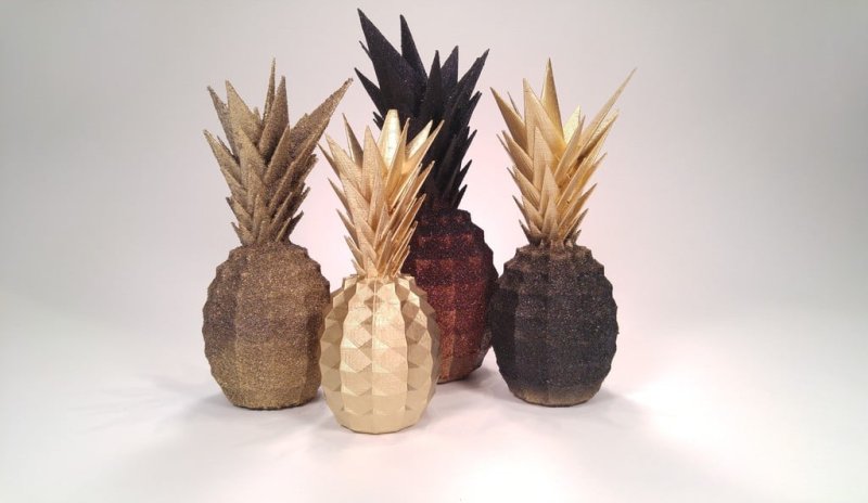 The Pineapple 3D Printer Model Download Free STL File - 3axis.co