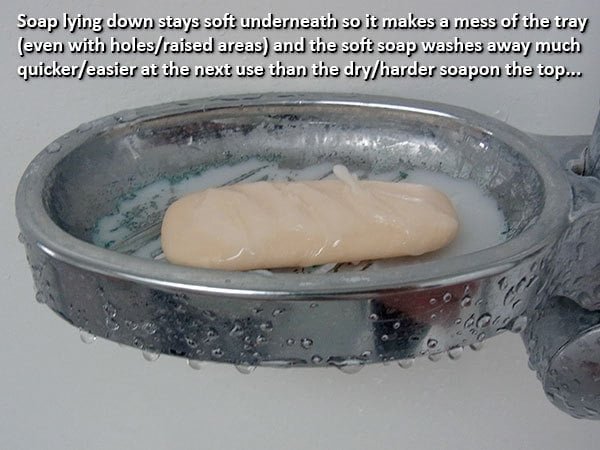 Soap Saver – Insert For Soap Trays That Keeps Soap Drier So It Lasts ...