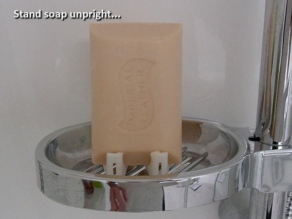 Soap Saver – Insert For Soap Trays That Keeps Soap Drier So It Lasts ...