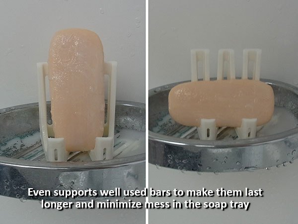 Soap Saver – Insert For Soap Trays That Keeps Soap Drier So It Lasts ...