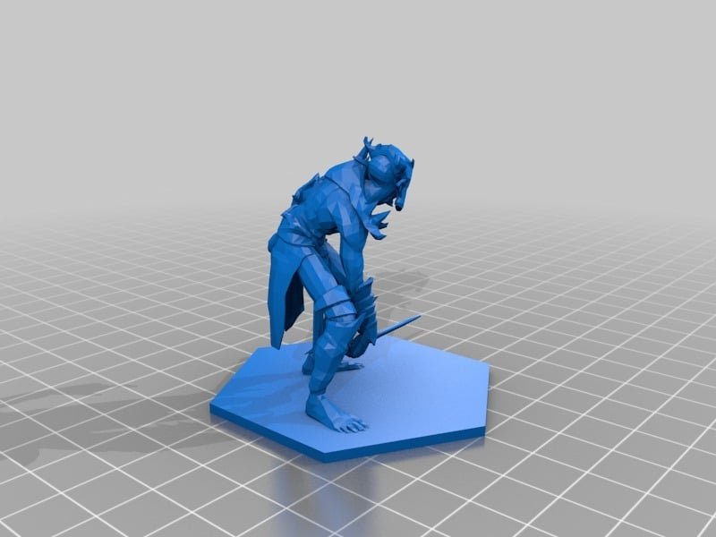Elder Scrolls V Skyrim Loading Screen Models As Figurines 3D Printer ...