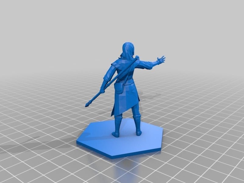 Elder Scrolls V Skyrim Loading Screen Models As Figurines 3D Printer ...