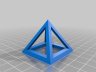 Lattice Calibration Pyramid 3D Printer Model Download Free STL File ...