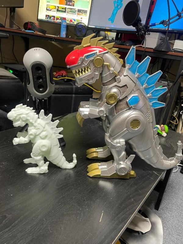 Robo Godzilla 3D Printer Model Download Free STL File - 3axis.co