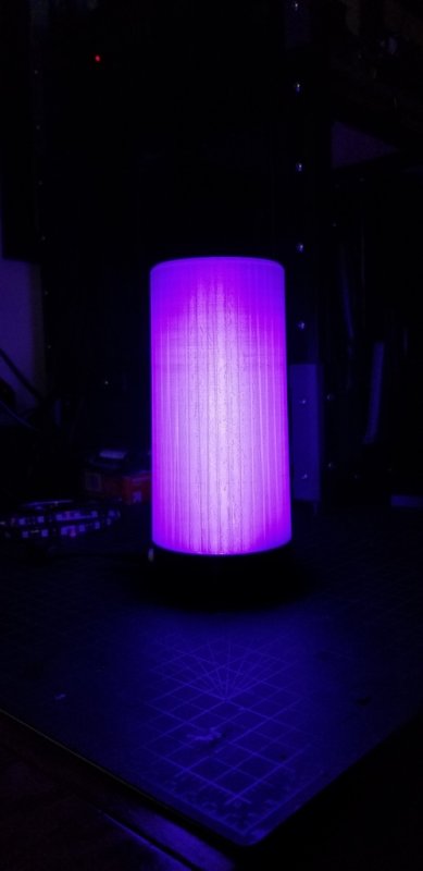 RGB Mood Lamp (WiFi Controlled) 3D Printer Model Download Free STL File ...