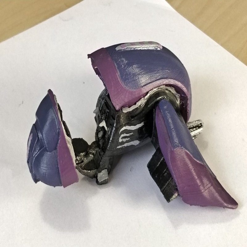 Halo Ghost 3D Printer Model Download Free STL File - 3axis.co