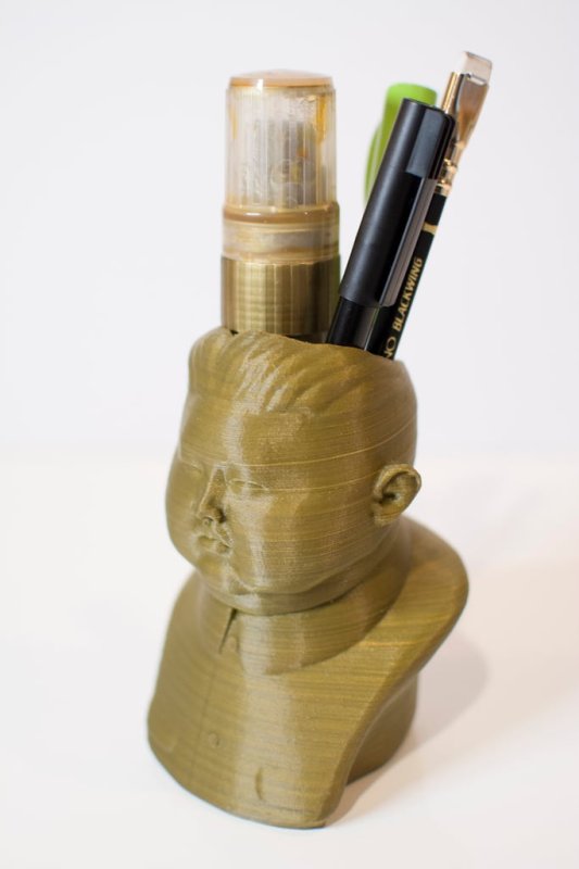 Supreme Leader Pen Cup 3D Printer Model Download Free STL File - 3axis.co