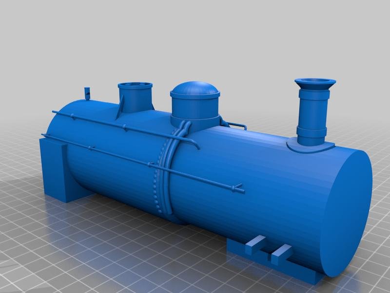 Anastasia Locomotive 3D Printer Model Download Free STL File - 3axis.co