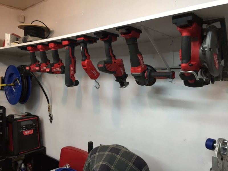 Milwaukee Tool Holders 3D Printer Model Download Free STL File - 3axis.co