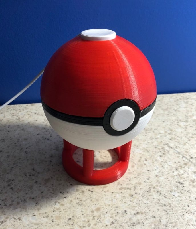 Apple Watch Charger – Pokeball 3D Printer Model Download Free STL File ...