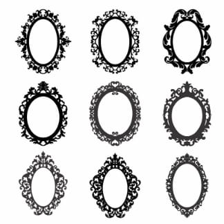 Mirror Free DXF Files & Vectors - 3axis.co