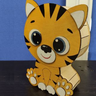 Tiger Free DXF Files & Vectors - 3axis.co