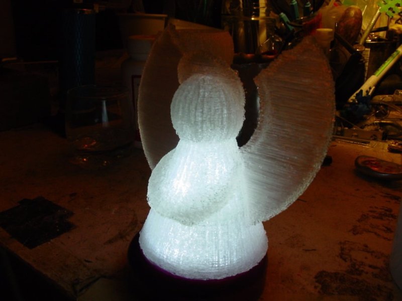 Christmas Angel 3D Printer Model Download Free STL File - 3axis.co