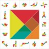 Laser Cut Tangram Puzzle Brain Training Geometry Toy For Kids Free ...
