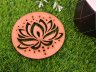 Laser Cut Wood Flower Coaster SVG DXF CDR AI PDF Free Download - 3axis.co