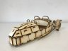 Laser Cut Morgan 3 Wheeler Wooden Model Free Vector cdr Download - 3axis.co