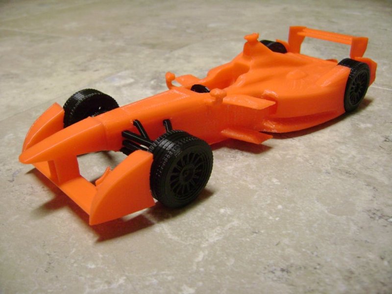 Formula E Race Car 3D Printer Model Download Free STL File - 3axis.co