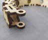 Laser Cut Wooden Drag Chain DXF File Free Download - 3axis.co
