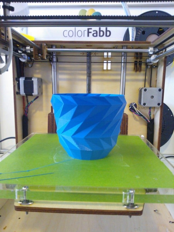 Twisted Flower Pot 3D Printer Model Download Free STL File - 3axis.co