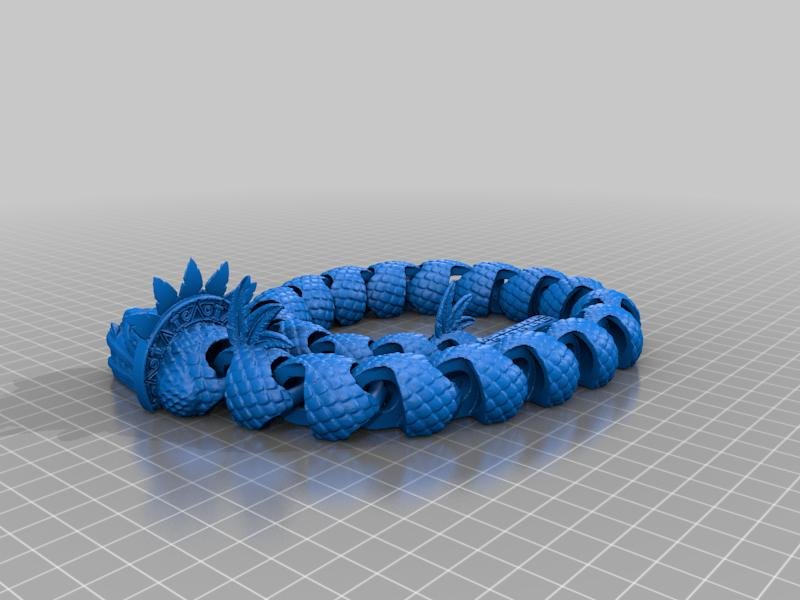 Quetzalcoatl The Feathered Snake 3D Printer Model Download Free STL ...